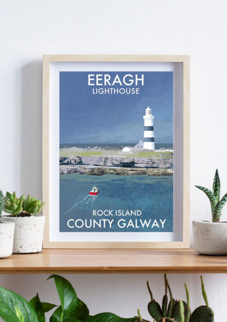 Eeragh Lighthouse - Ireland Posters.ie