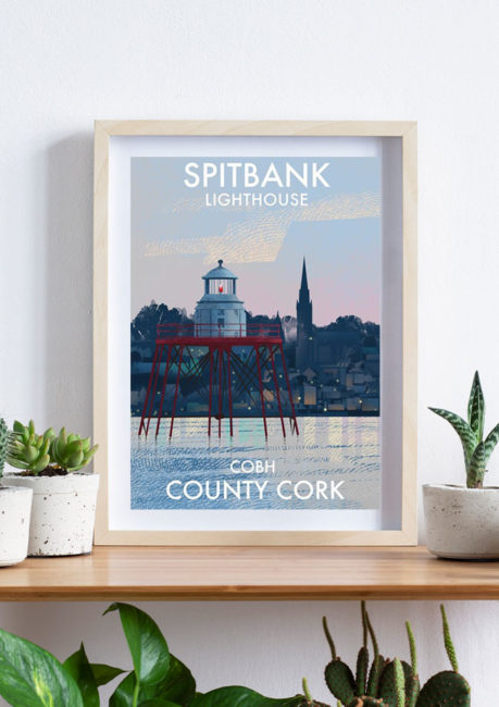 Spitbank Lighthouse, Cobh, County Cork - Ireland Posters.ie